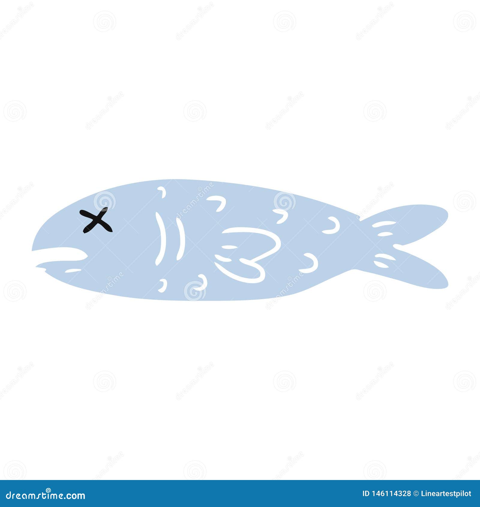 Dead Fish Cartoon