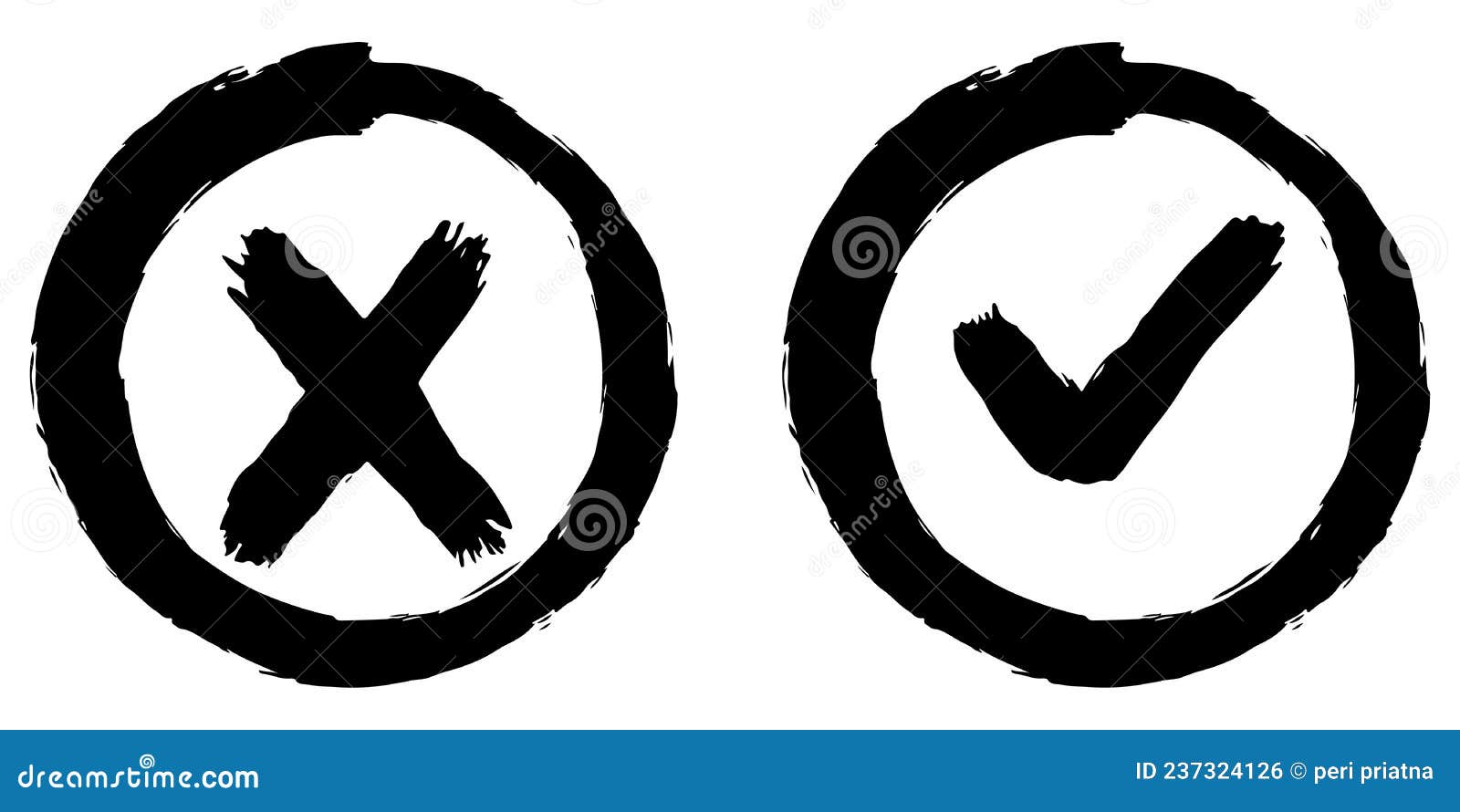Hand Drawn Check Marks. Isolated on White Background Stock Vector ... Hand Drawn Check Marks. Isolated on White Background Stock Vector ...
