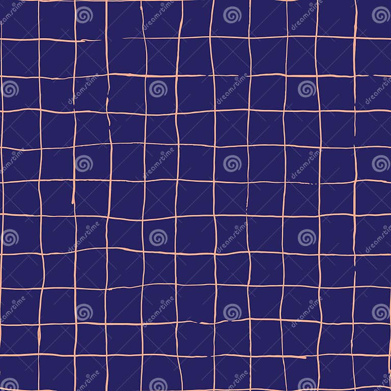 Hand Drawn Checkered Grip Seamless Vector Pattern Stock Vector ...