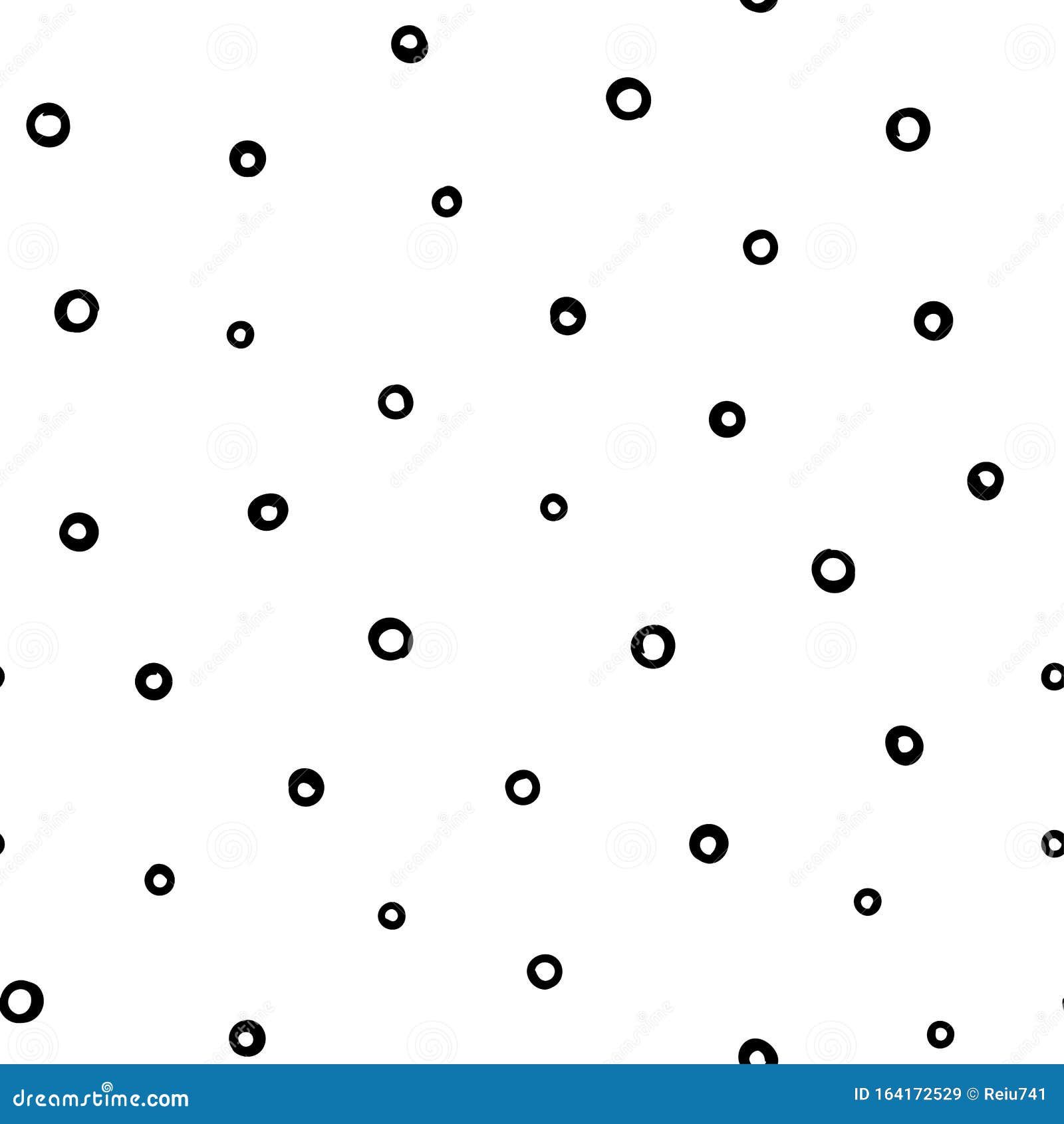 Hand drawn circle pattern stock vector. Illustration of print - 164172529