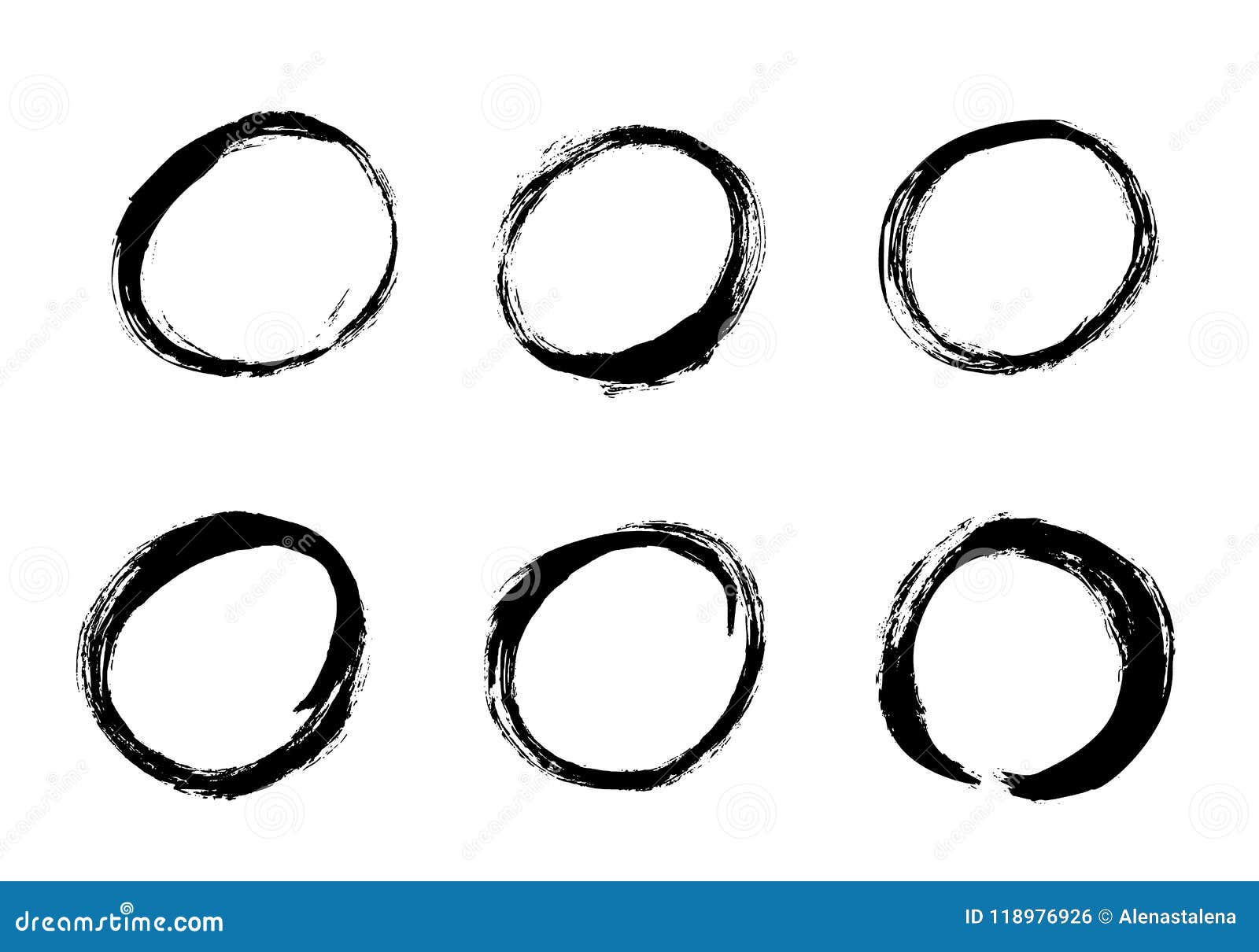 Set Of Round X Mark, Exclamation Point, Check Mark Icons, Buttons ...