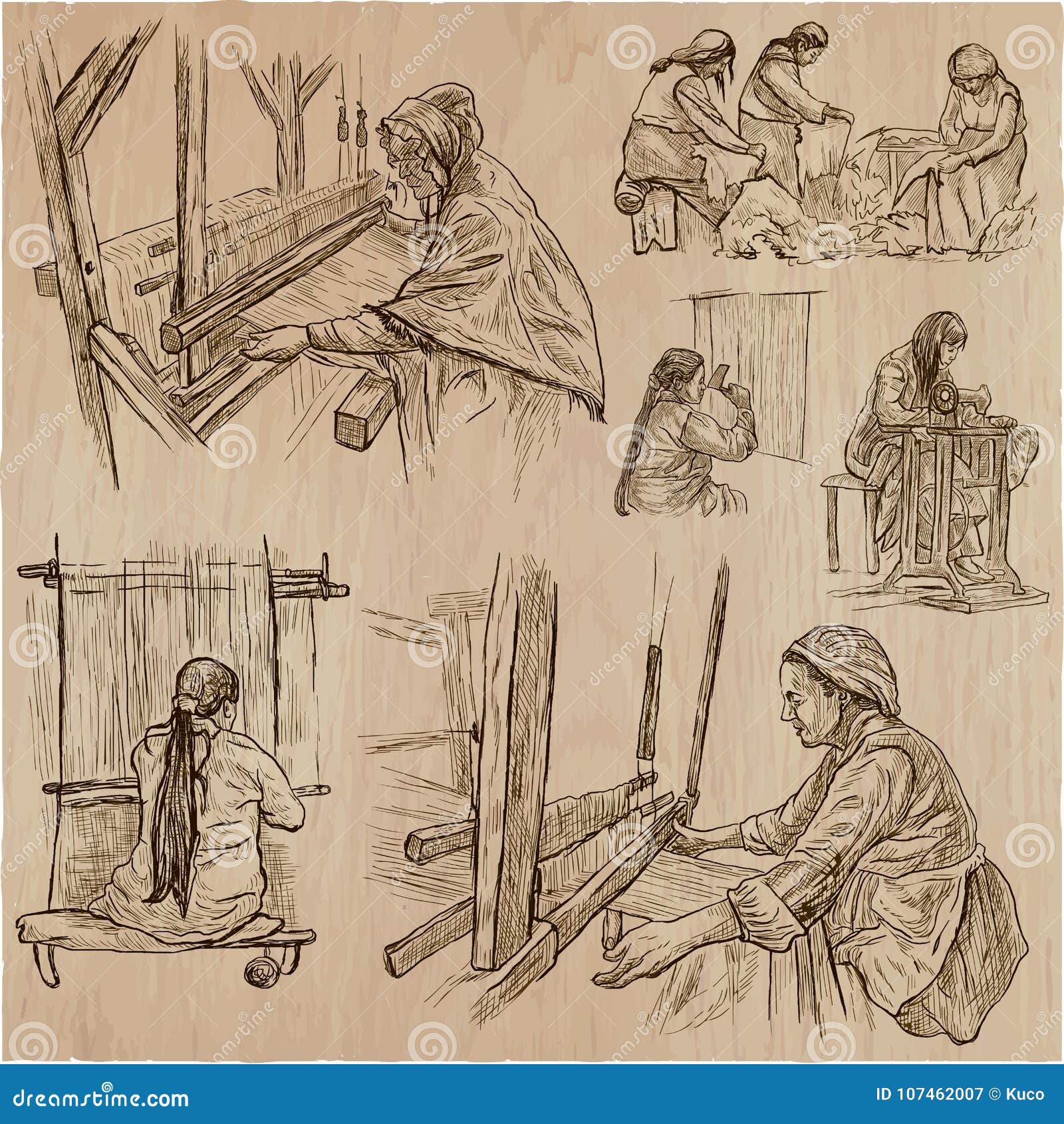 Hand Drawing Laborer Stock Illustrations – 375 Hand Drawing Laborer ...