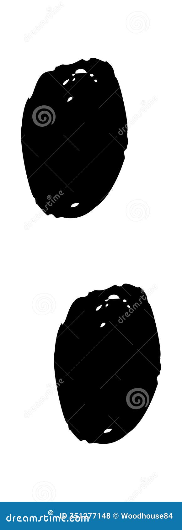 Hand-drawn Colon Punctuation Brushstroke Symbol Stock Vector ...