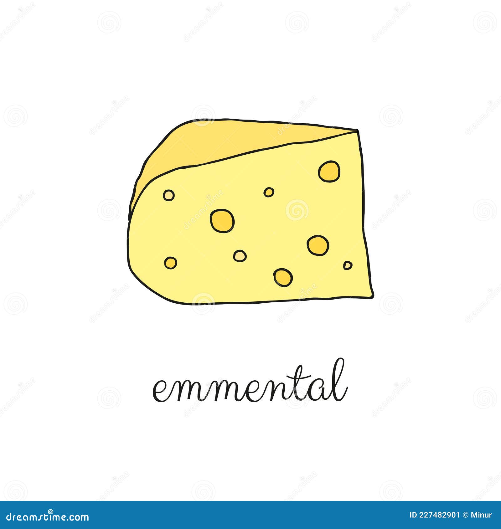 Emmental Cheese Stylized Explorer Having A Compass Vector Illustration ...