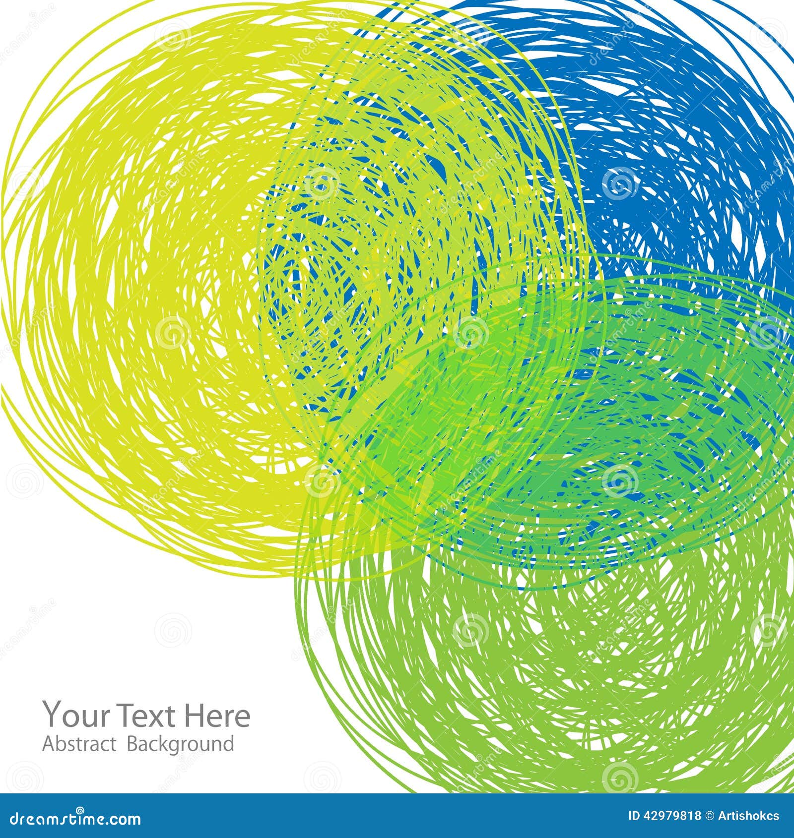 Hand Drawn Colorful Background Stock Vector - Illustration of scratch ...
