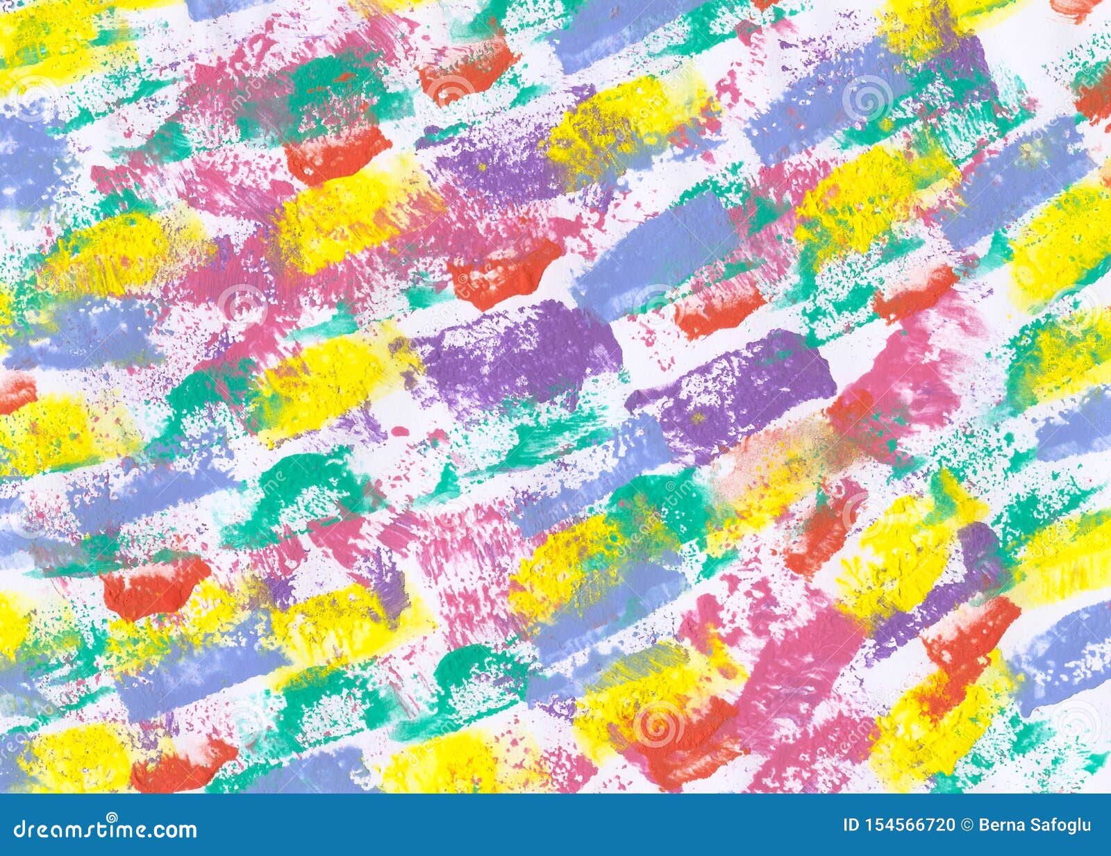 Hand Drawn Colorful Background Stock Illustration - Illustration of ...