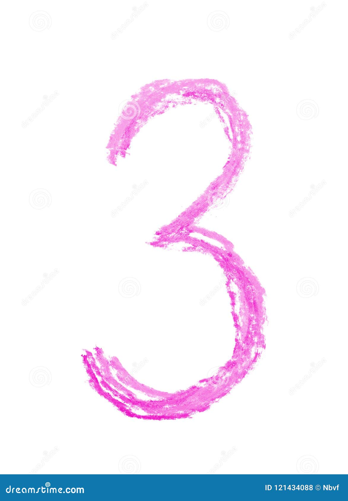 Hand Drawn Number Symbol Isolated Stock Photo - Image of chalk, drop ...