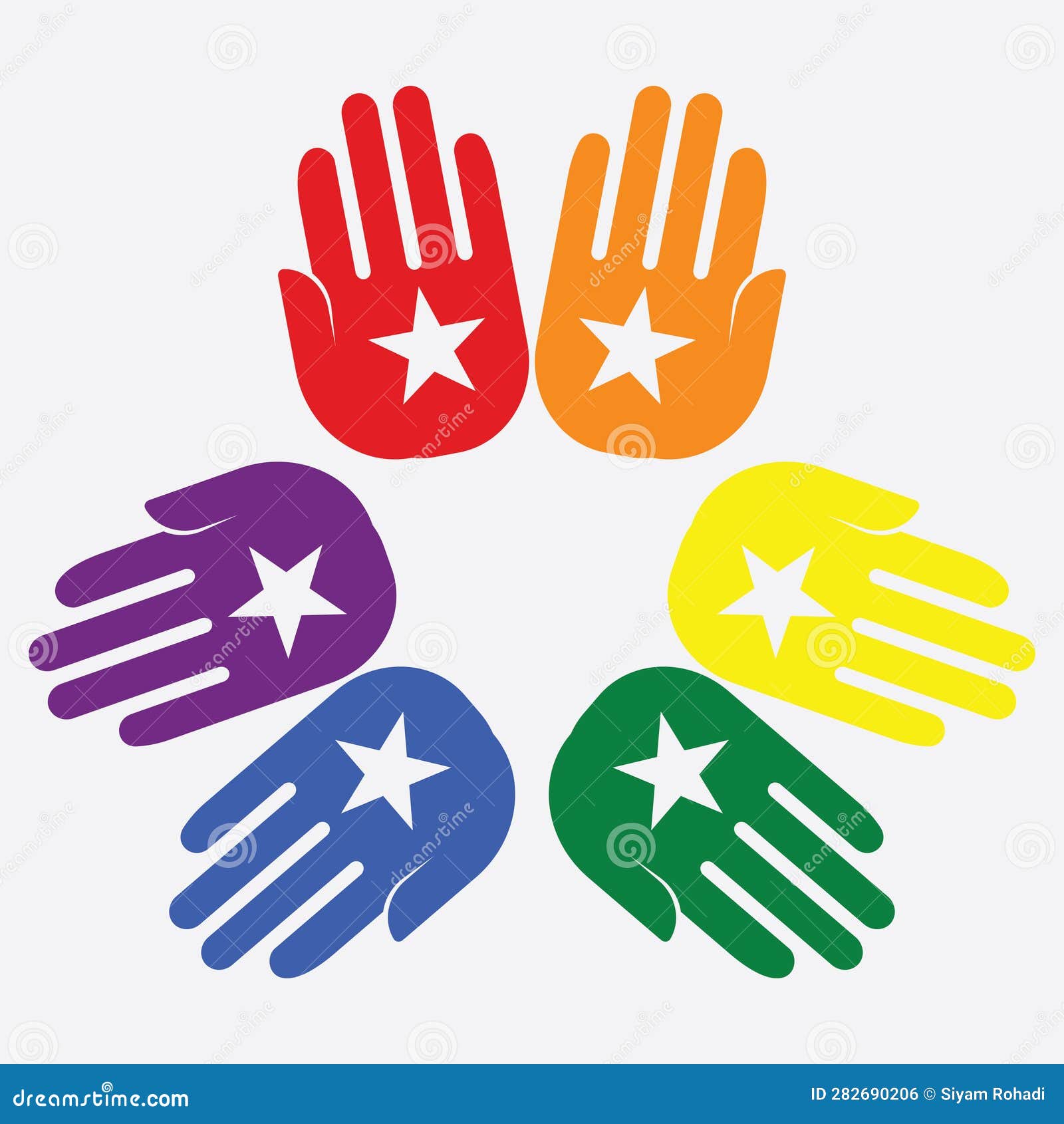 Hand drawn community logo stock vector. Illustration of care - 282690206