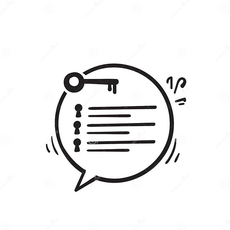 Hand Drawn Concept of Highlight the Main Points in the Report or Text ...