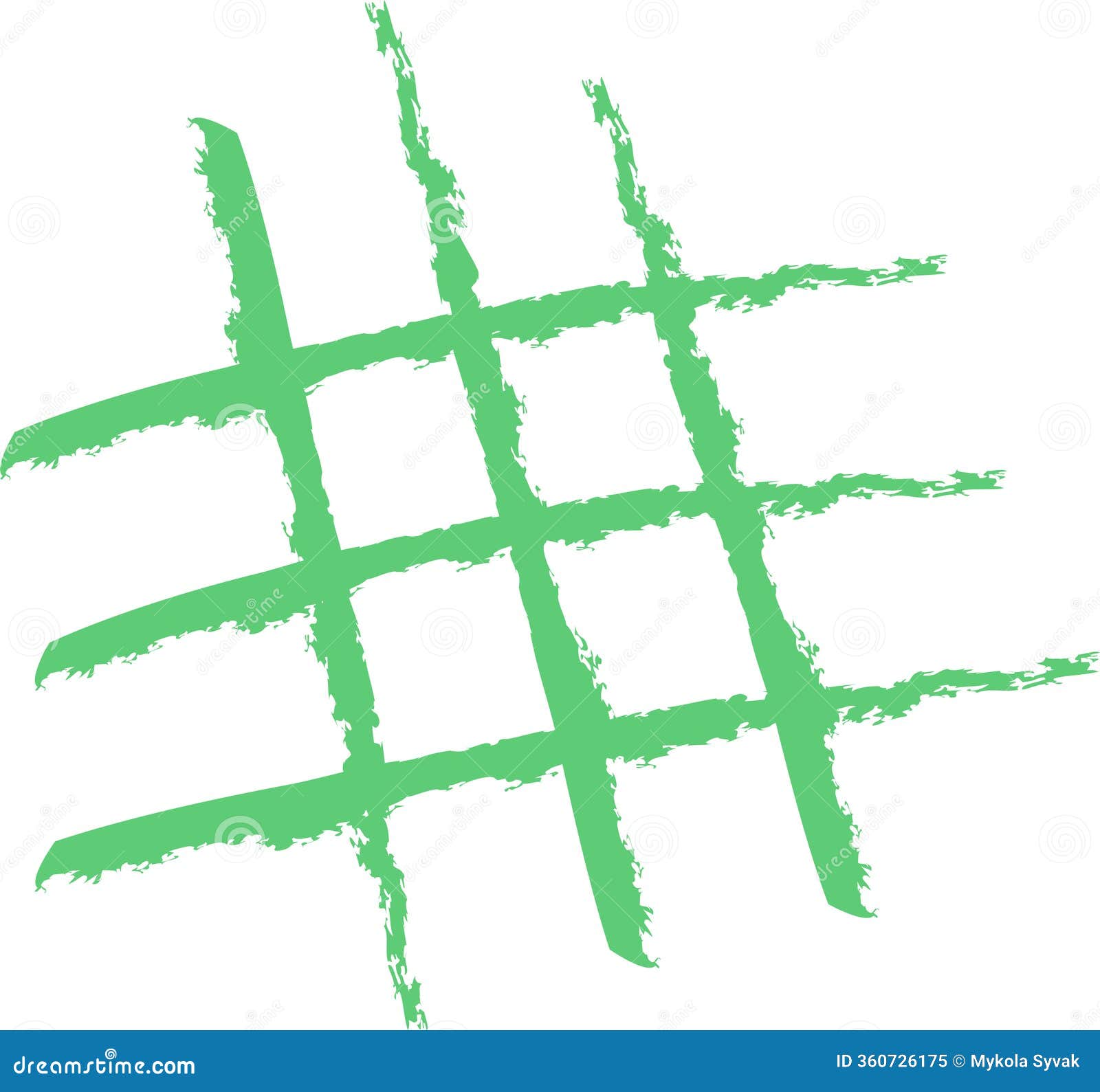 Hand Drawn Crayon Dash Scribble Stock Illustration - Illustration of ...