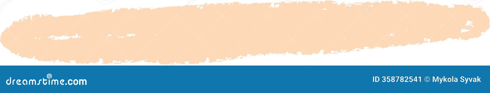 Hand Drawn Crayon Line stock illustration. Illustration of stroke ...