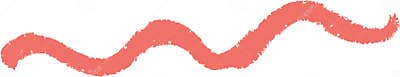 Hand Drawn Crayon Waves Line Stock Illustration - Illustration of ...