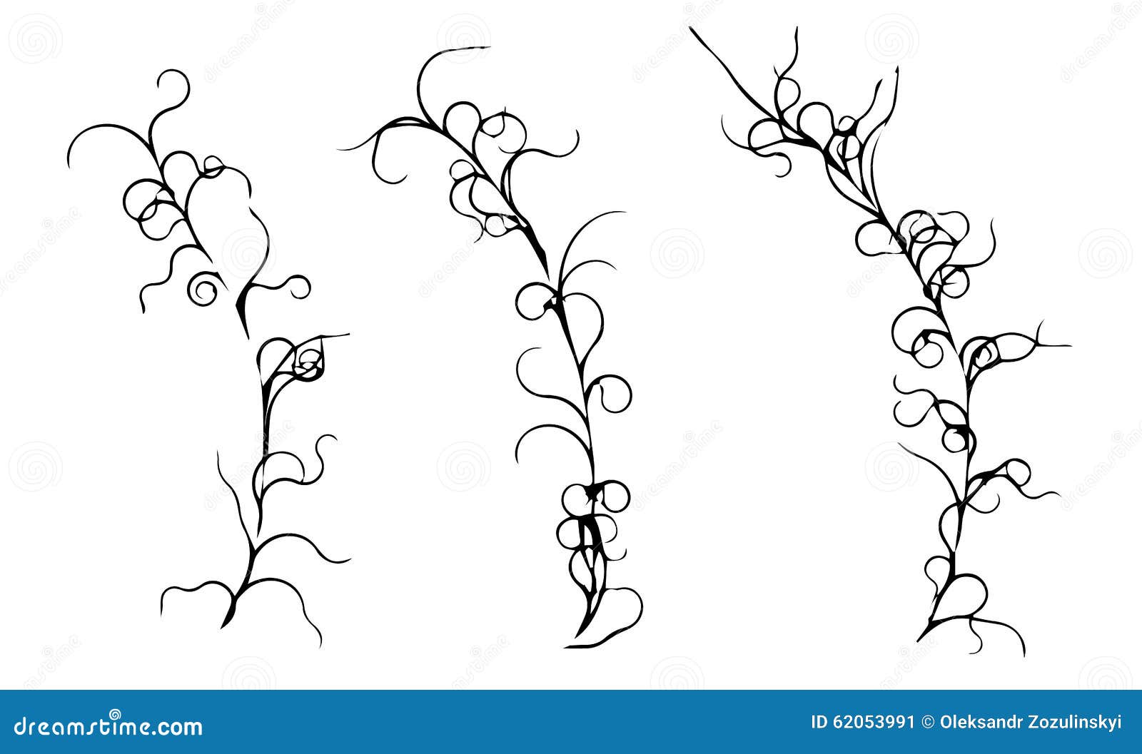 Hand-drawn curve set stock vector. Illustration of cartoon - 62053991