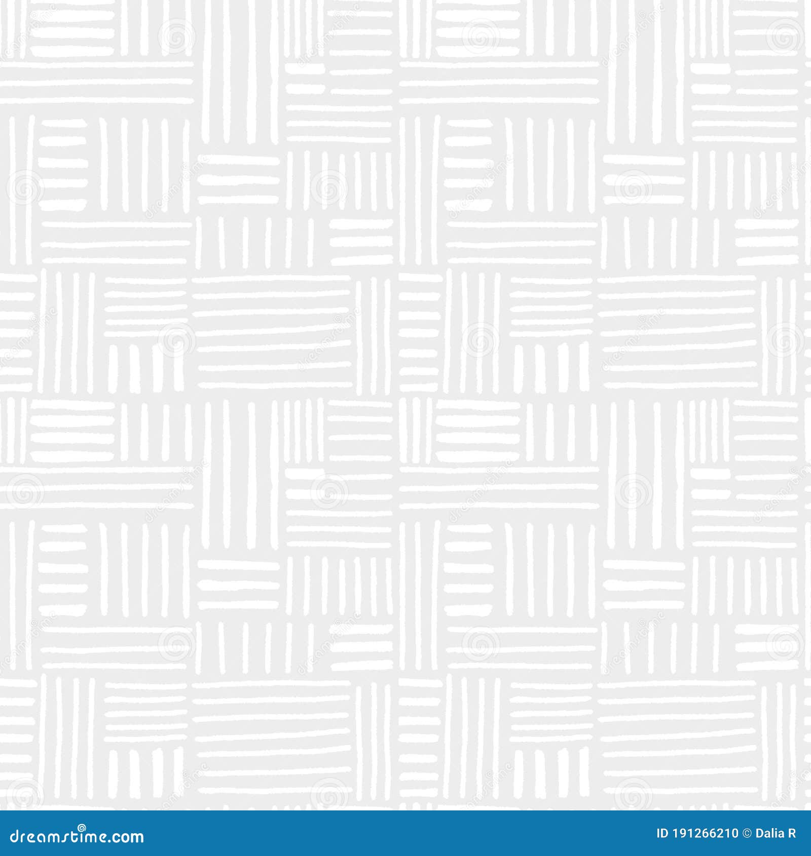 Hand Drawn Dashes Seamless Pattern. Stock Vector - Illustration of ...