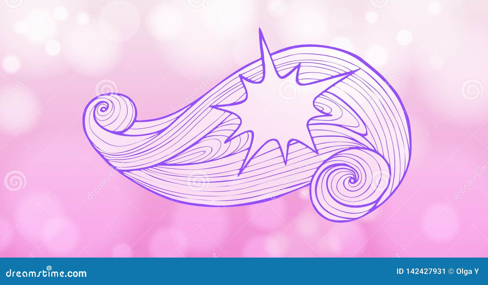 Swirling Wave Pattern Cartoon Vector | CartoonDealer.com #15034225