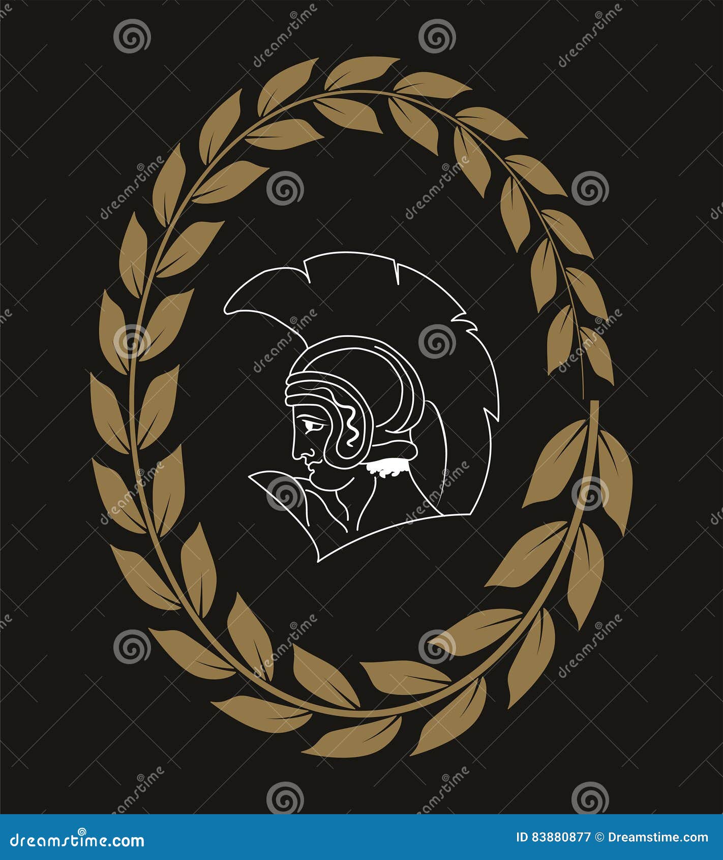 Hand Of A Warrior With A Sword. Design Of A Warriors Hand Holding A ...