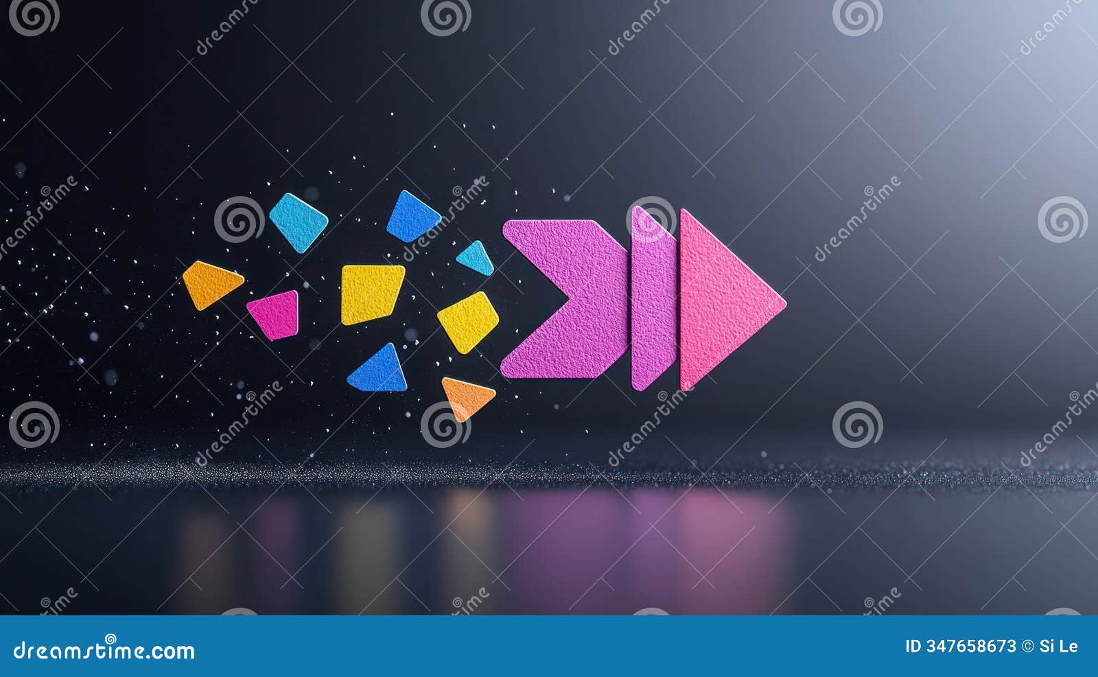 Hand Drawn Decorative Tape Arrow Sticky Notes Element Stock ...