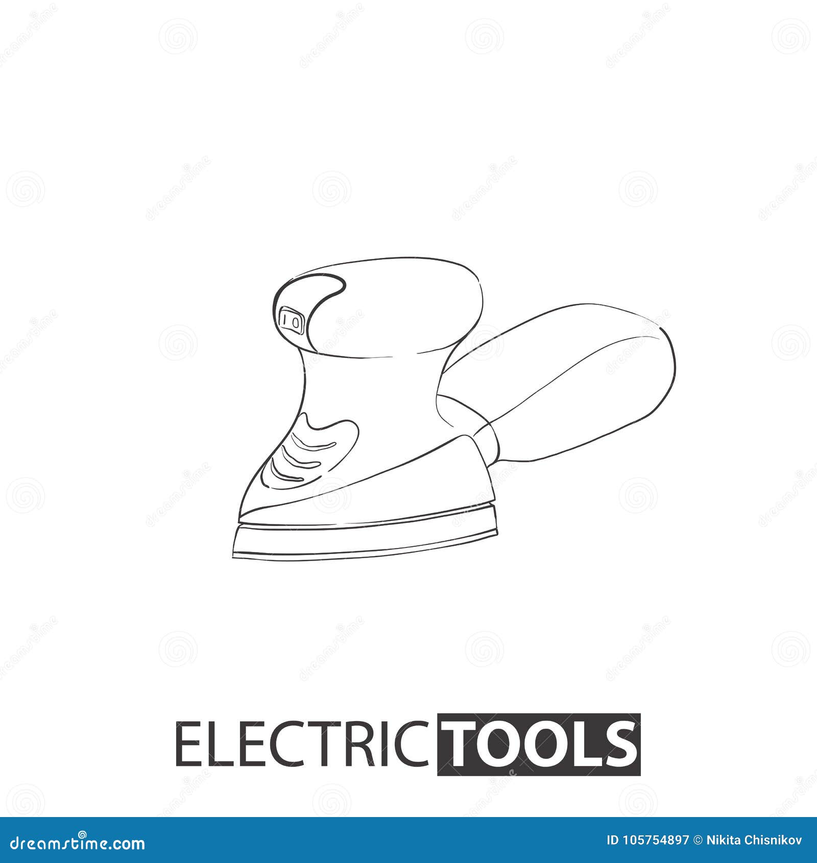 Sanding Cartoon Vector | CartoonDealer.com #16517605