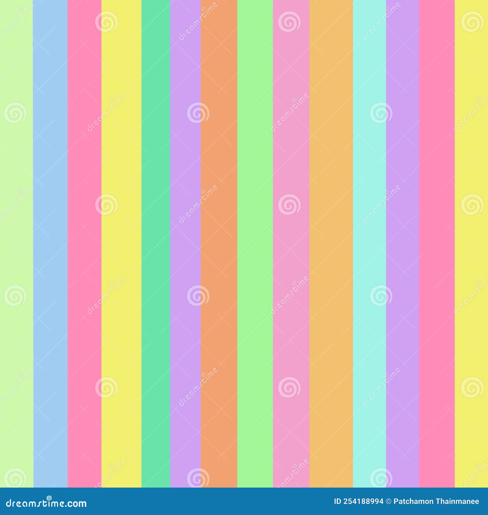 Hand Drawn Digital Abstract Beautiful Seamless Pastel Multicolored ...