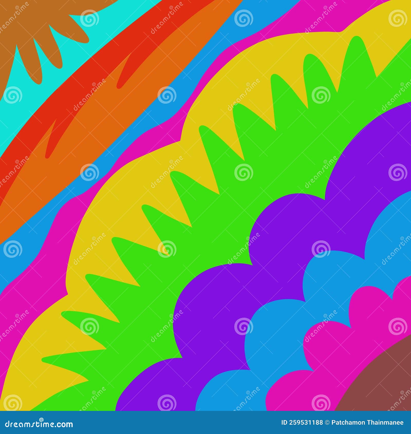 Hand Drawn Digital Design Beautiful Graphic Designs In Pastel Colors