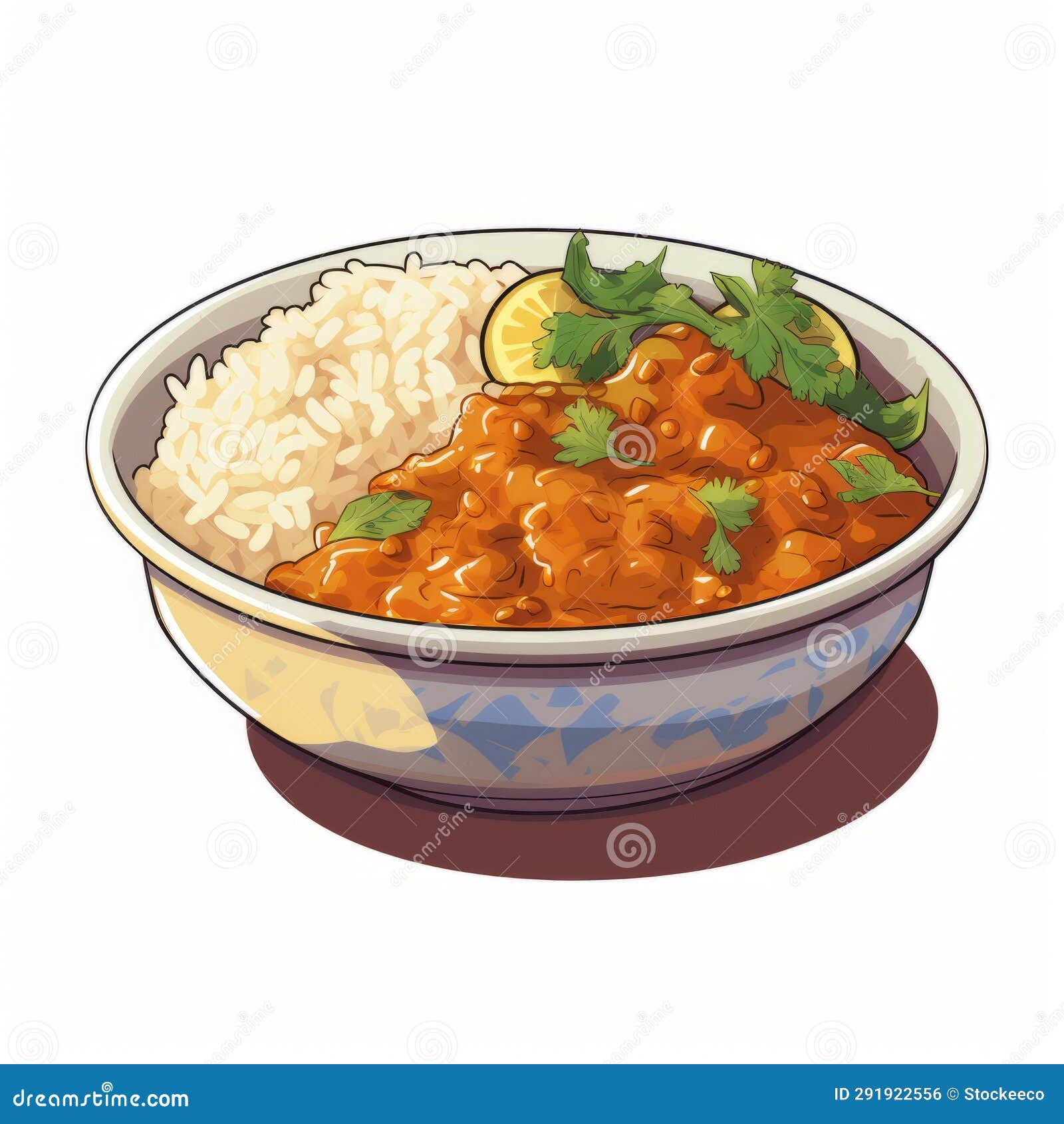 Pixel Art Curry and Rice: Retrocore Illustration with Terracotta Vibe ...
