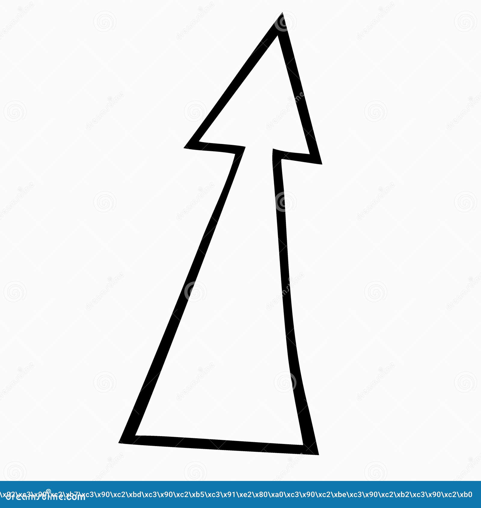 Hand Drawn Doodle Arrow280822 Stock Vector - Illustration of drawn ...