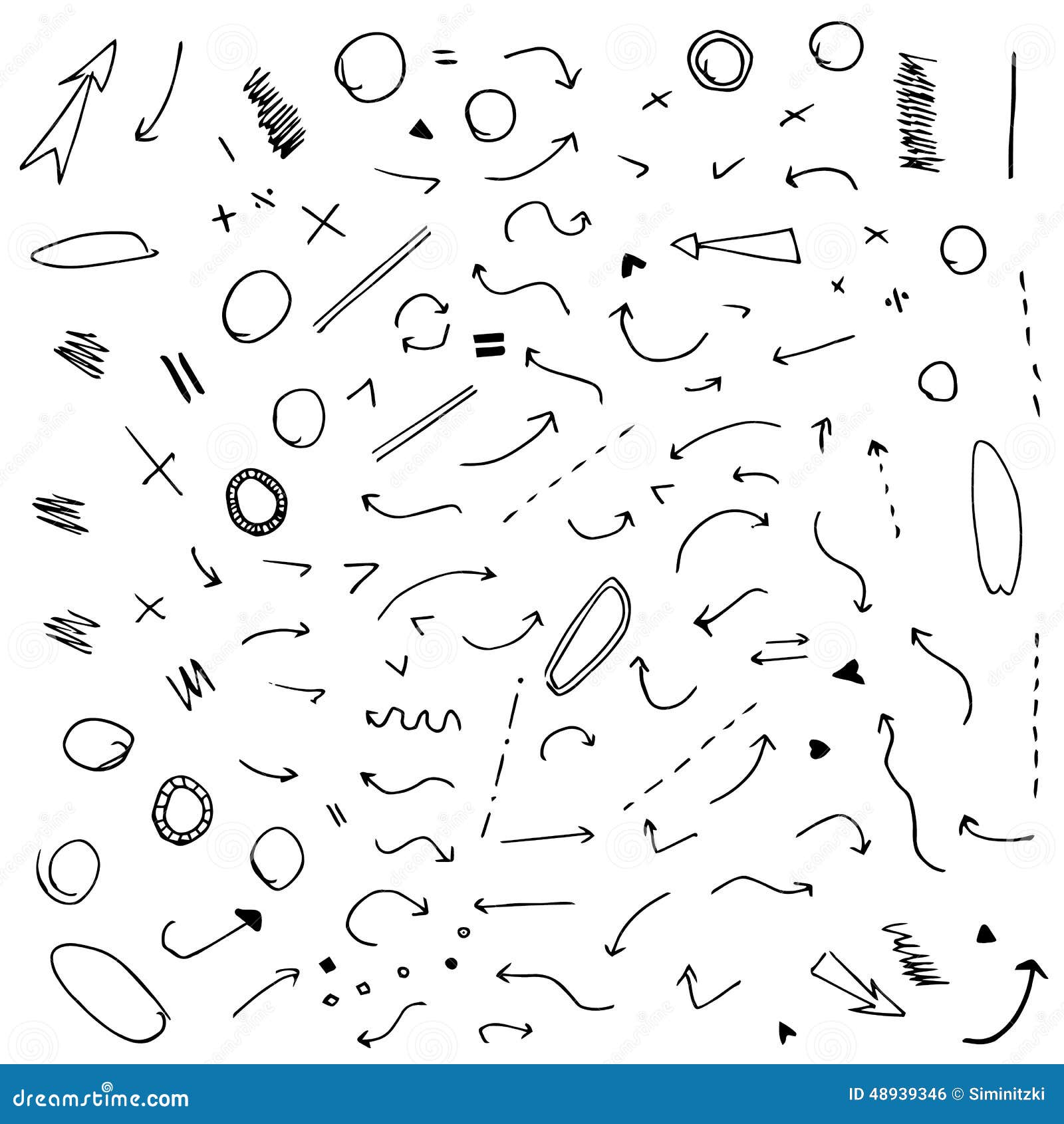 Doodle Arrows Set Stock Illustrations – 14,245 Doodle Arrows Set Stock ...