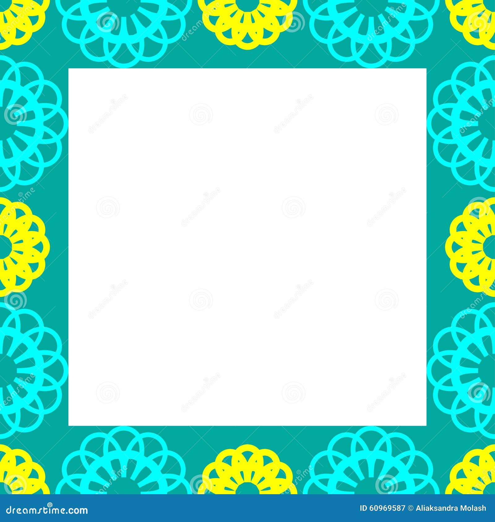 Hand Drawn Doodle Art Frame. Stock Vector - Illustration of drawn ...