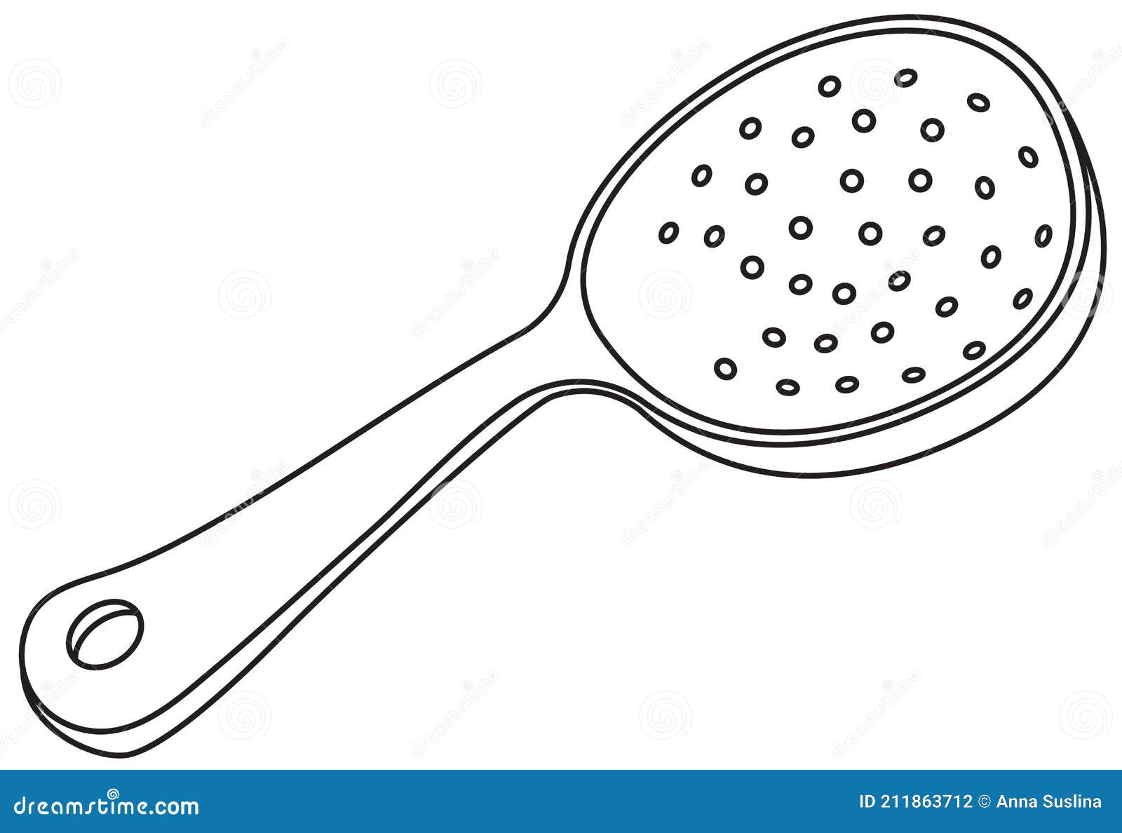 Hand-drawn Doodle Cartoon Style Vector Image. Julep Strainer Bar ...