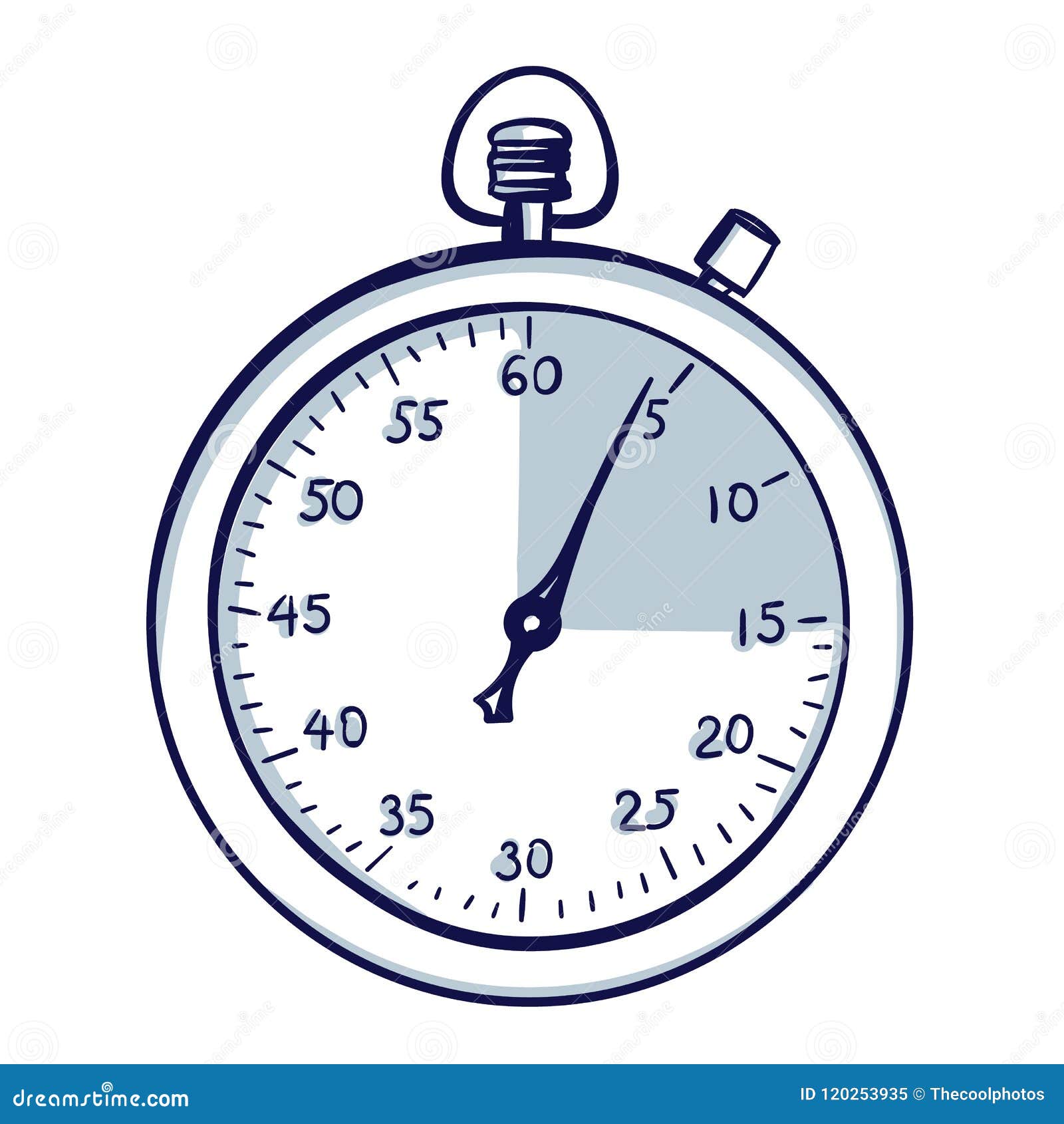 Stopwatch / Stop Watch Timer. Stock Vector - Illustration of ...