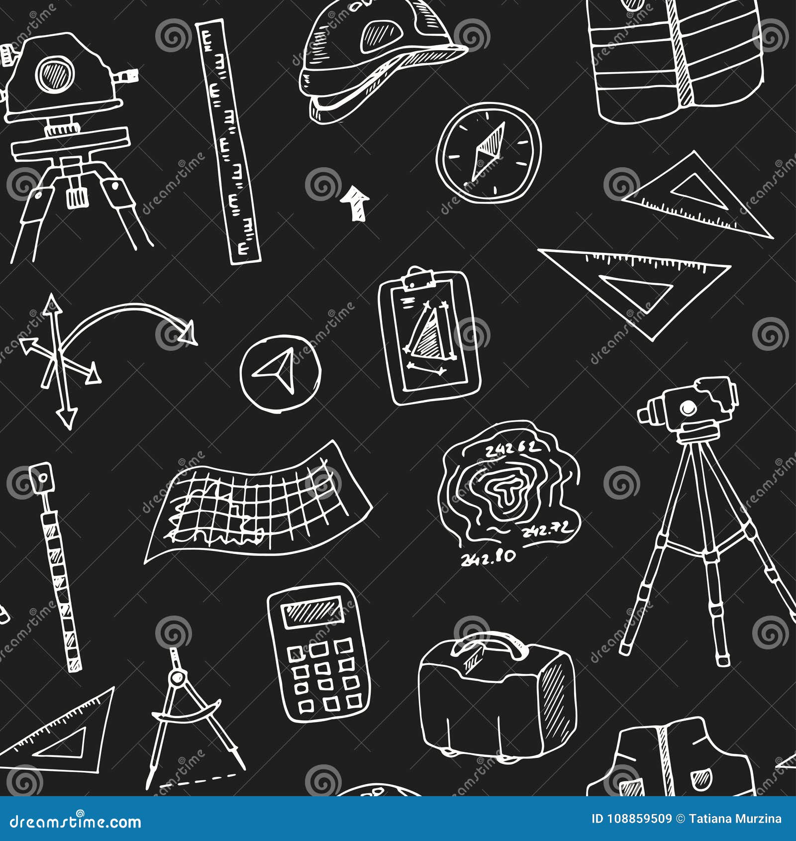 Geodetic Survey Engineering Vector Flat Line Icons. Geodesy ... Geodetic Survey Engineering Vector Flat Line Icons. Geodesy ...