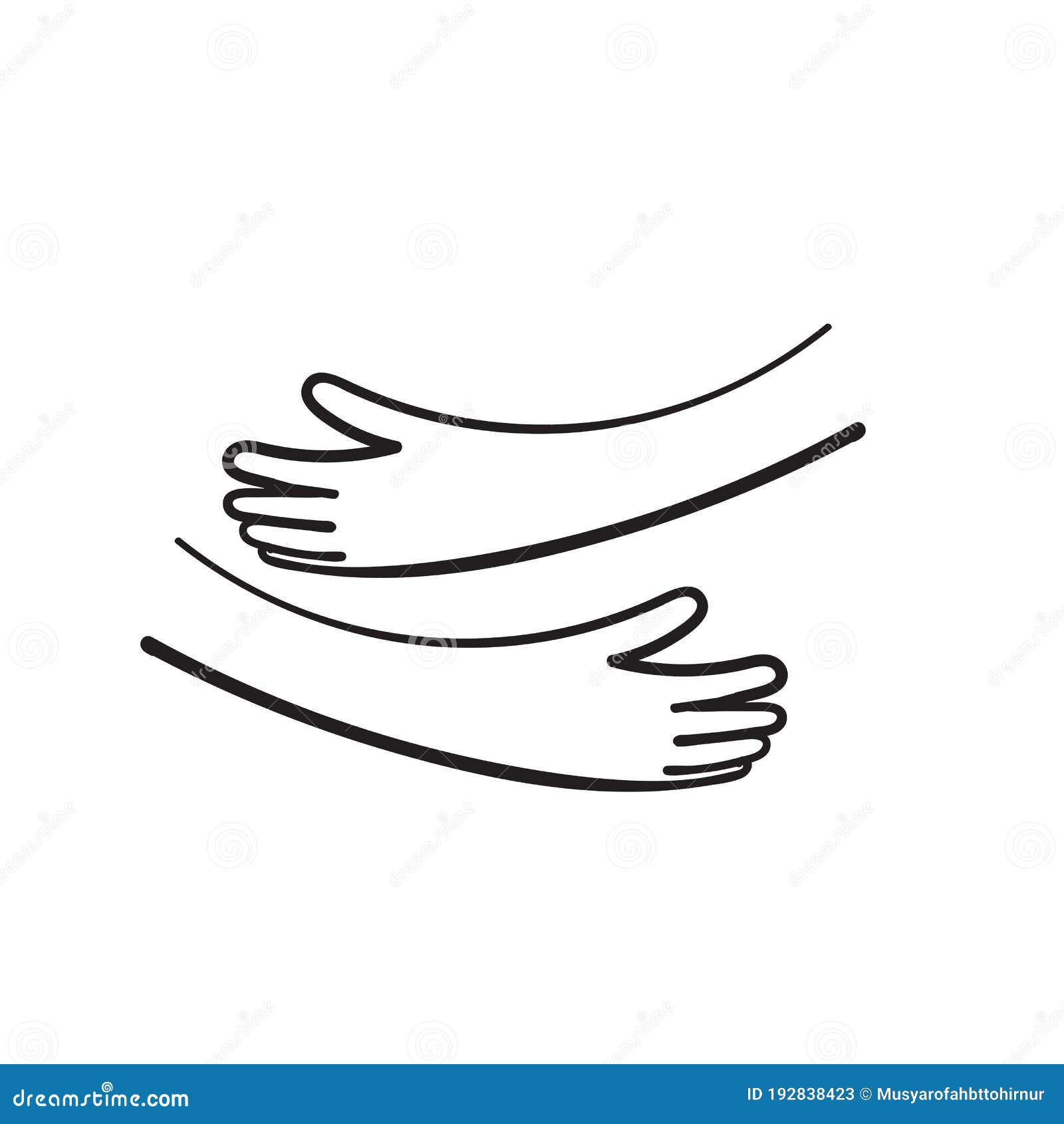 Hug Hand Stock Illustrations – 20,648 Hug Hand Stock Illustrations ...