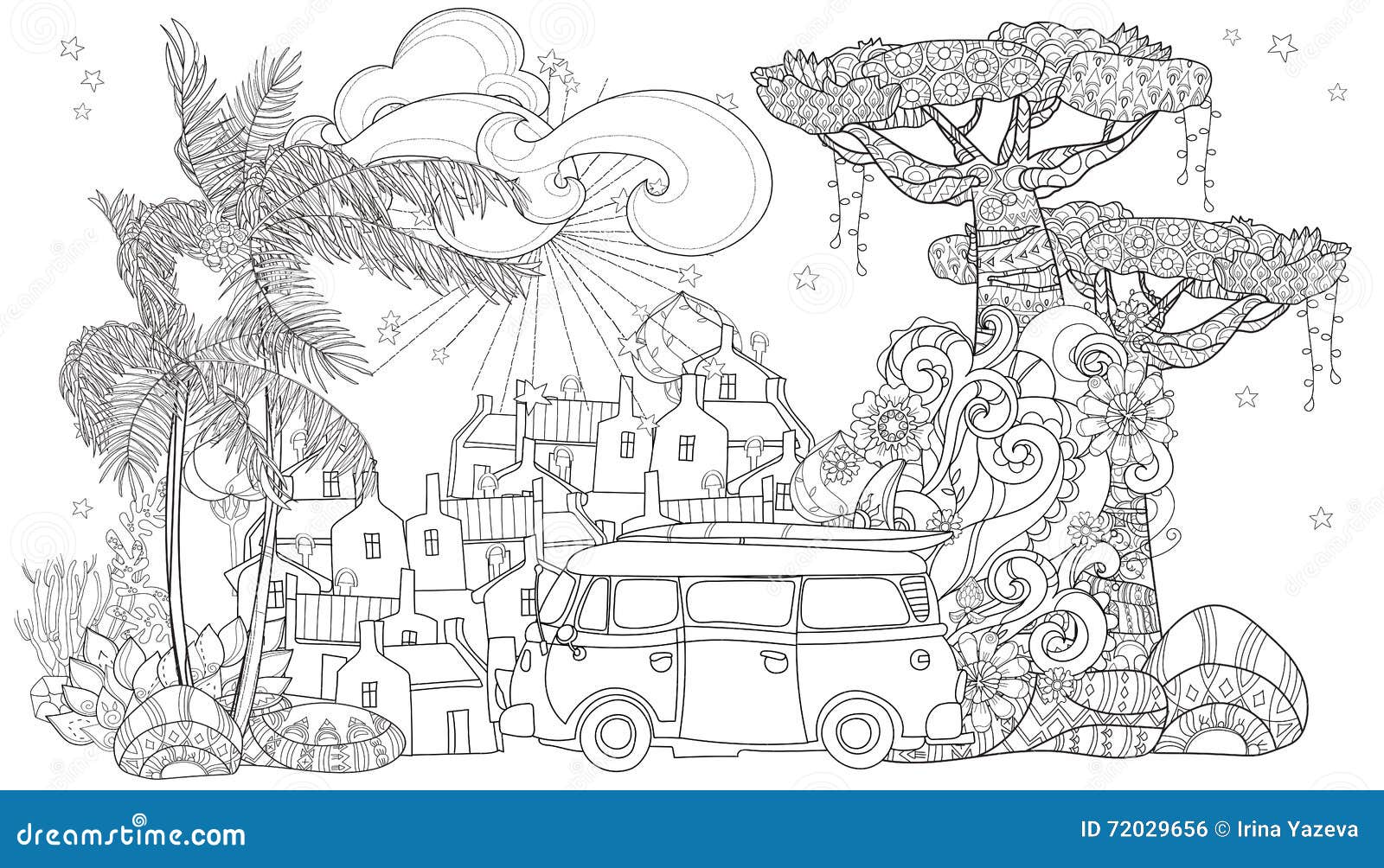 Hand Drawn Doodle Outline Palm Tree Stock Vector - Illustration of ... Hand Drawn Doodle Outline Palm Tree Stock Vector - Illustration of ...
