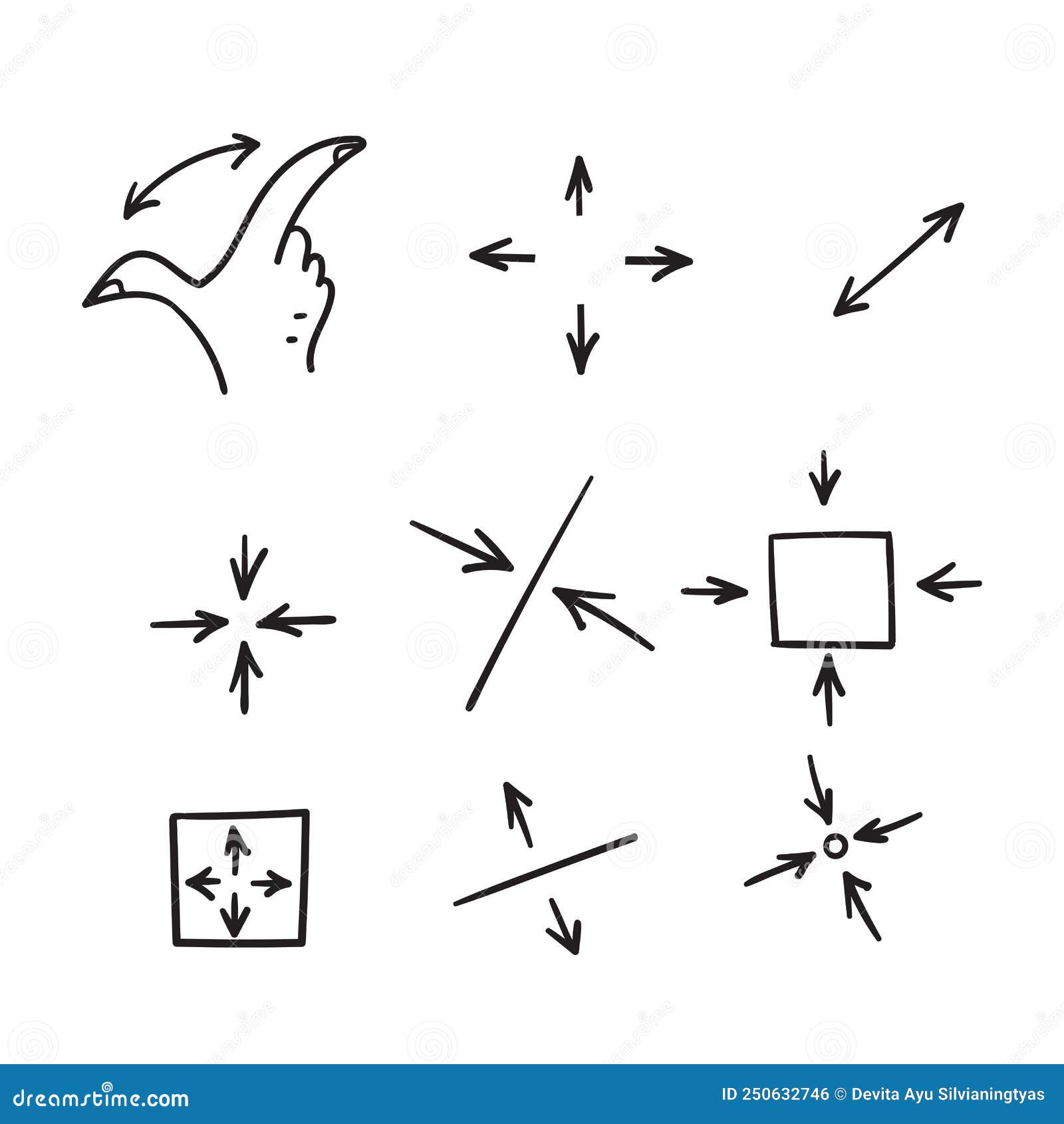 Scaling Drawing With Ruler Variety Of Materials Vintage Engraving ...