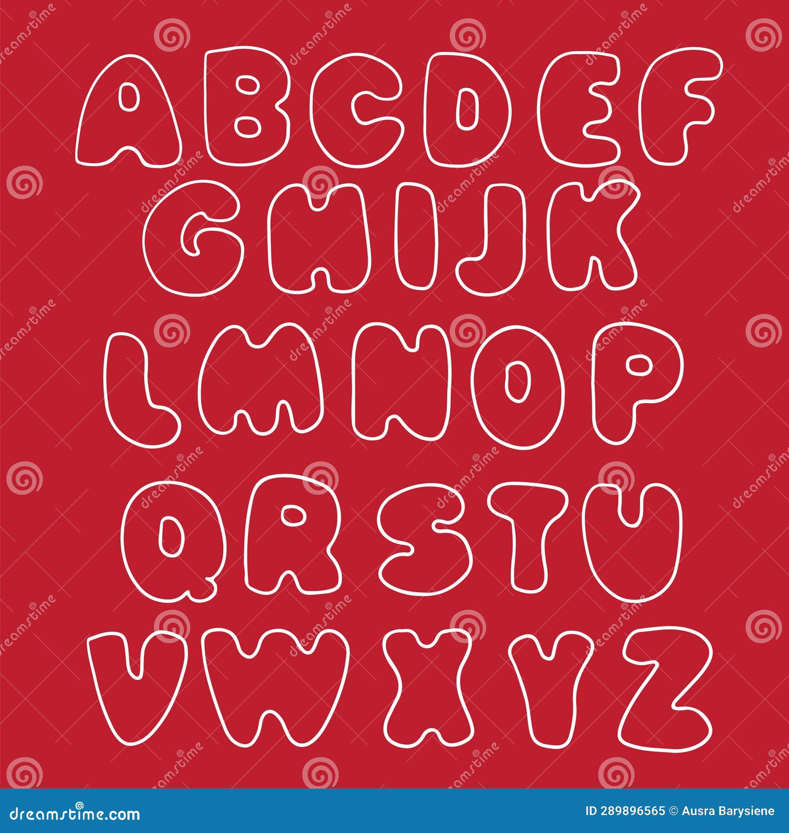 Outline AG A G Letters Logo Design. Vector Illustration | CartoonDealer ...