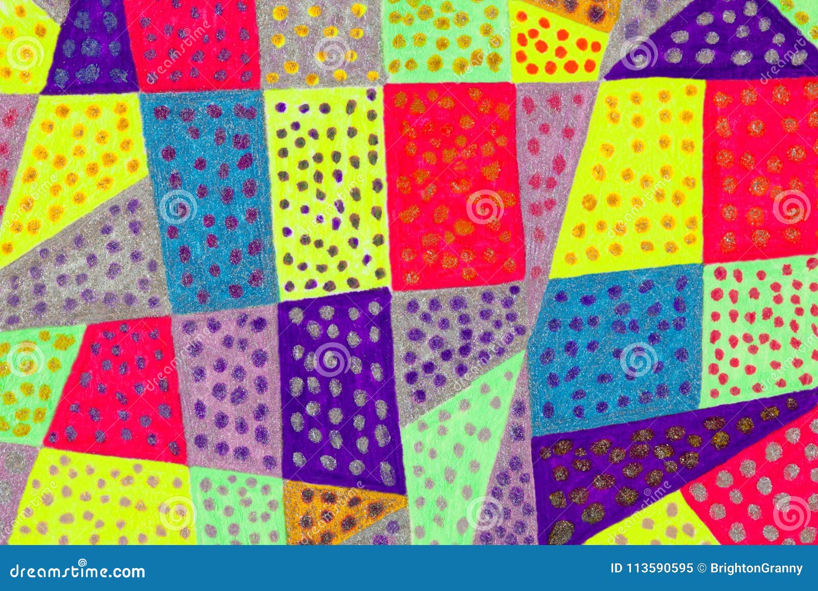 Hand drawn dot pattern stock image. Image of digital - 113590595