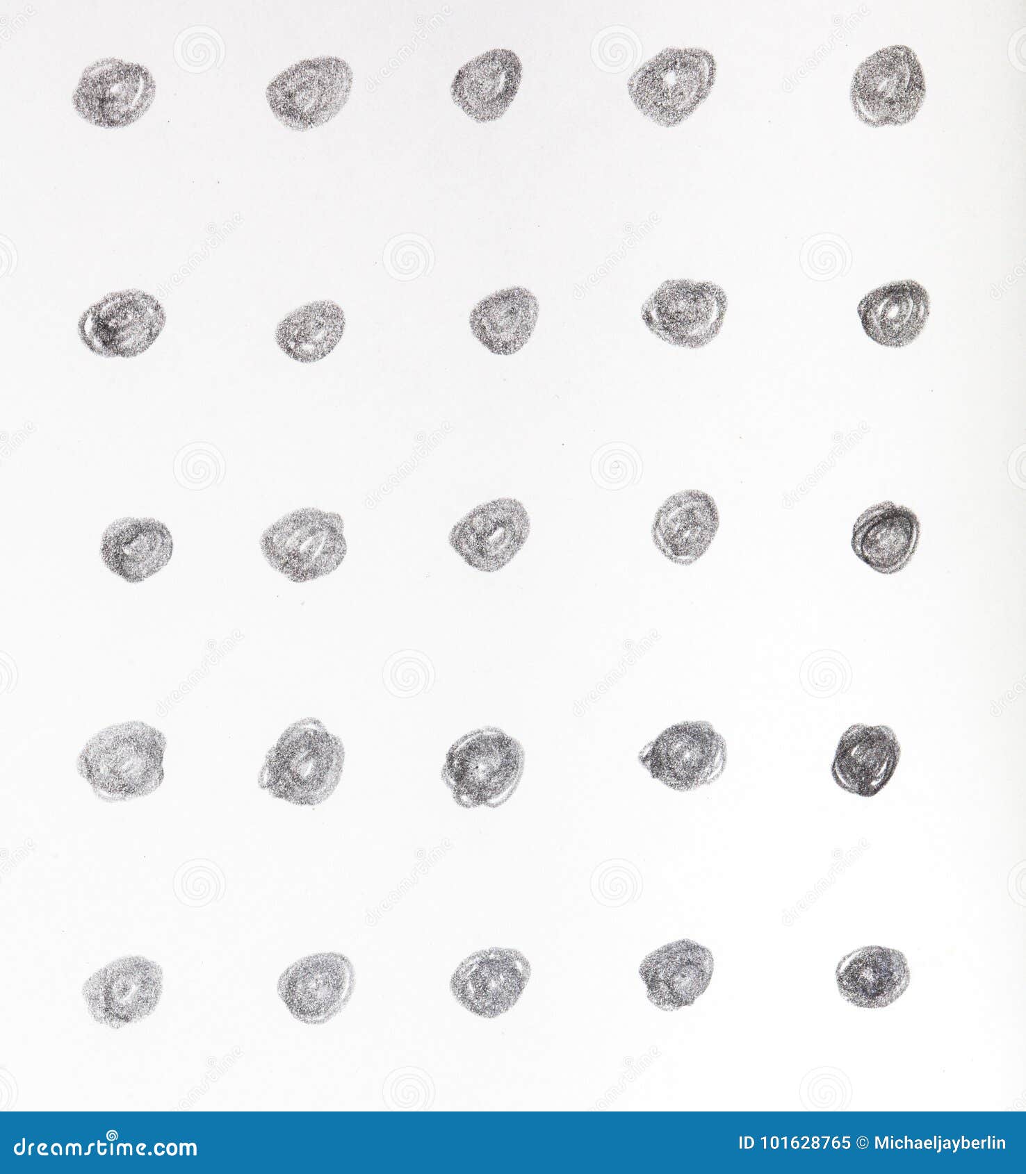 Hand Drawn Dots Pencil Sketches Stock Image - Image of white, design ...