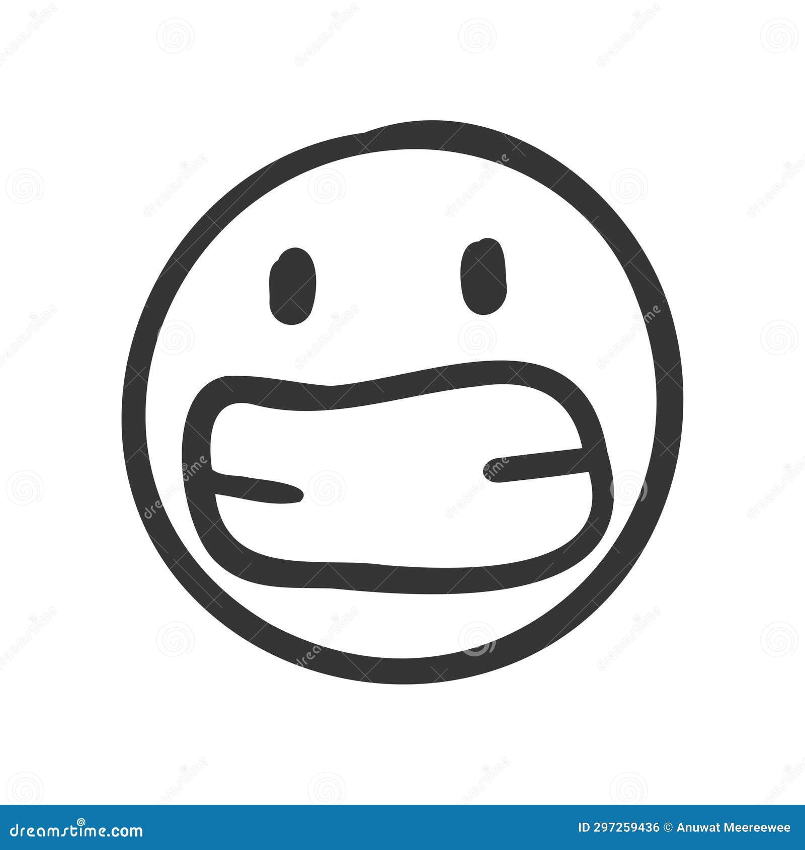 Hand Drawn Emoticons Cute Expression Faces for Sending Emotional ...