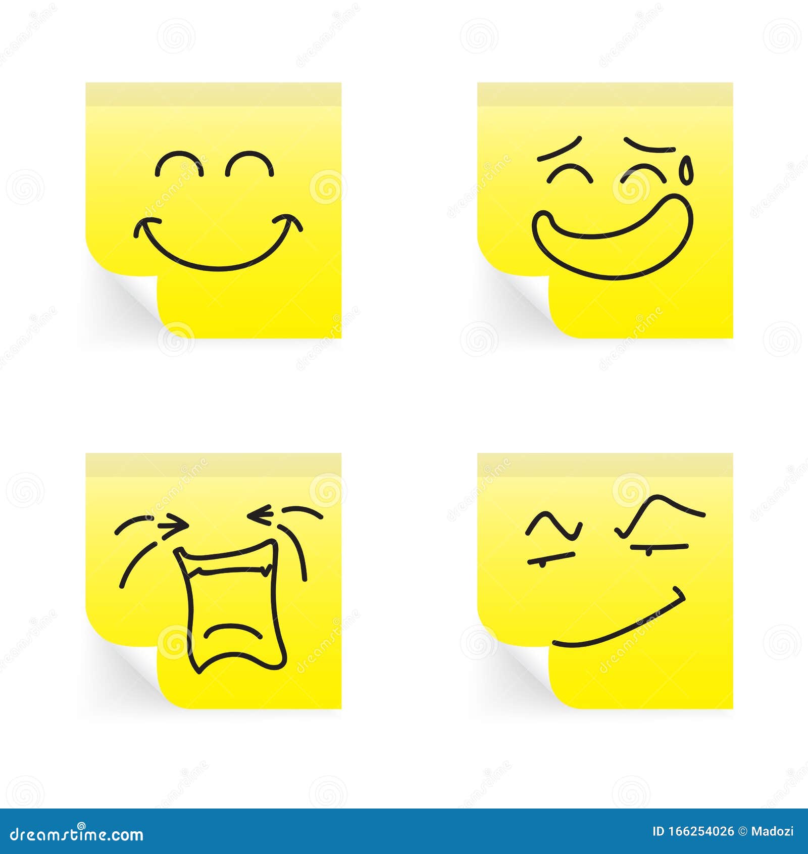 Basic Smilies Symbols Patchwork Of Color Dots Vector Illustration ...