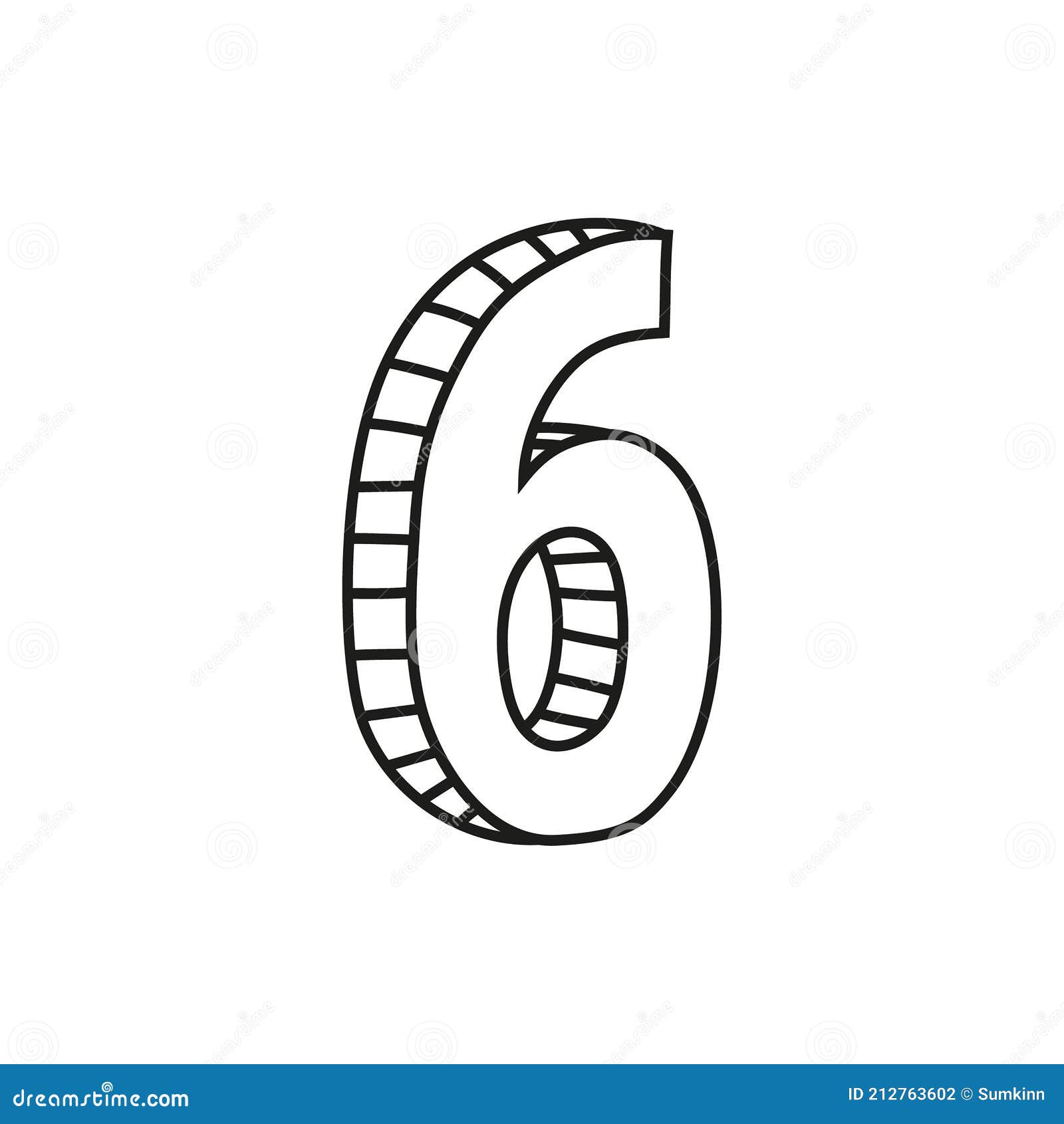 Hand drawn figure stock vector. Illustration of character - 212763602