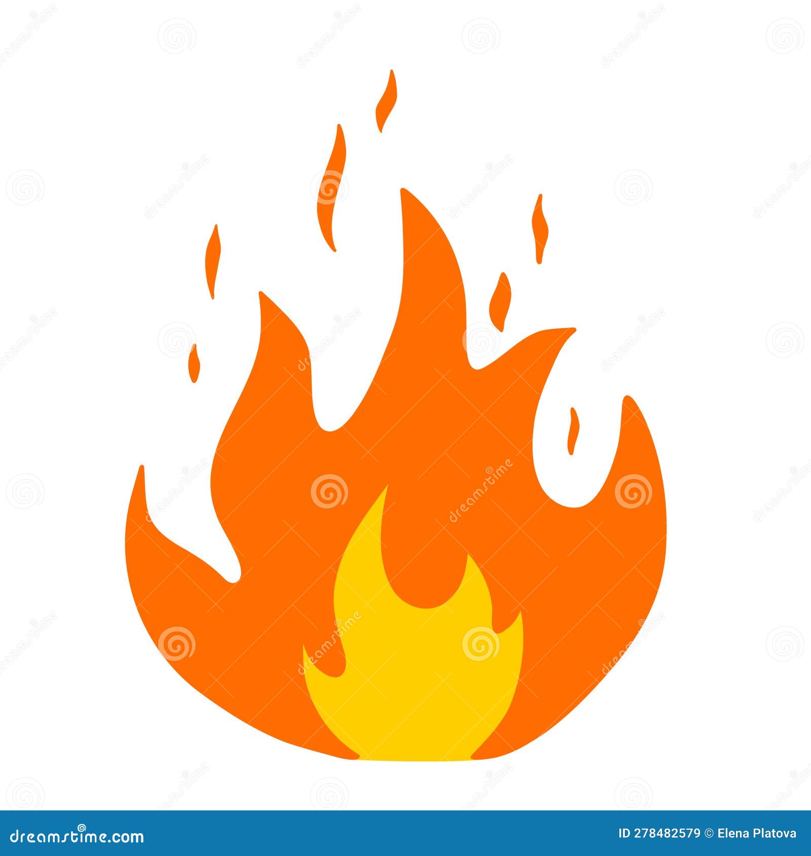 Fireball Vector Eps Illustration By Crafteroks | CartoonDealer.com ...