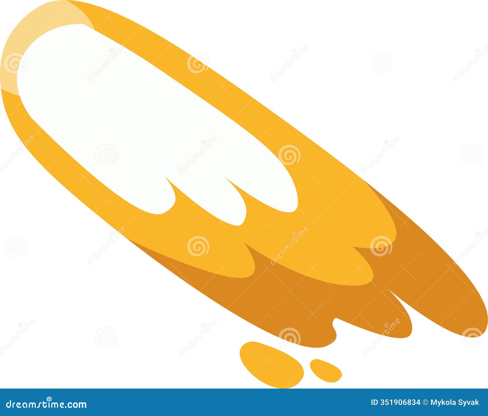 Hand Drawn Fire Trail stock illustration. Illustration of background ...