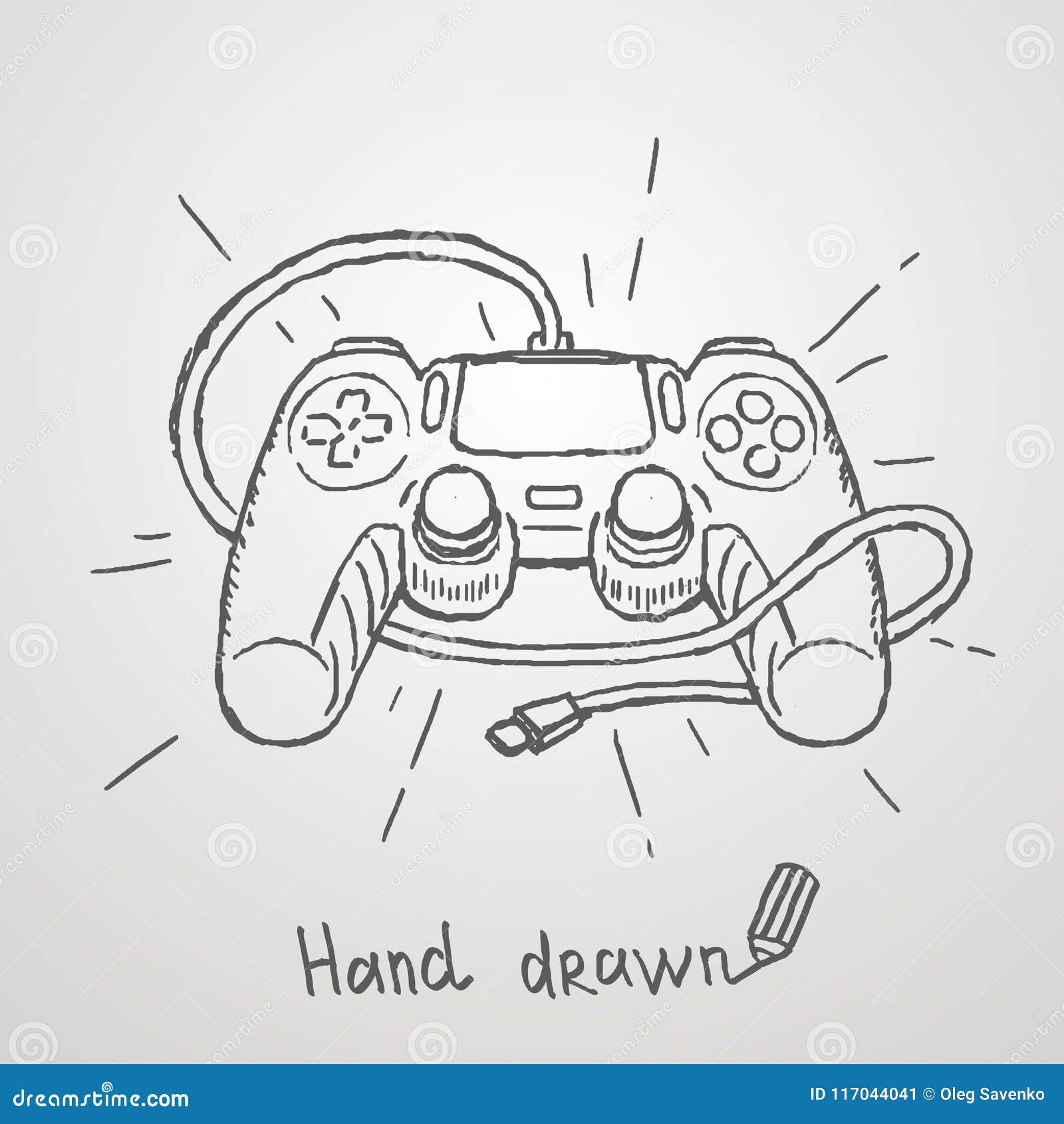 Gamepad Vector Drawing | CartoonDealer.com #72653575