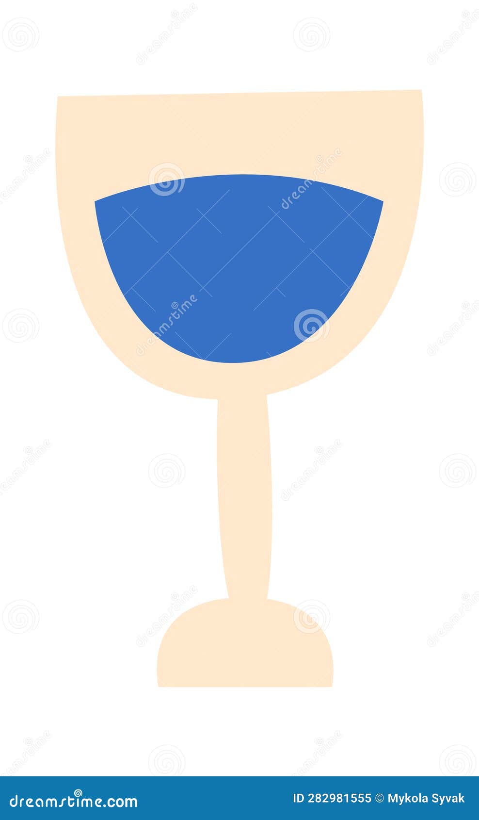Hand Drawn Glass stock vector. Illustration of collection - 282981555