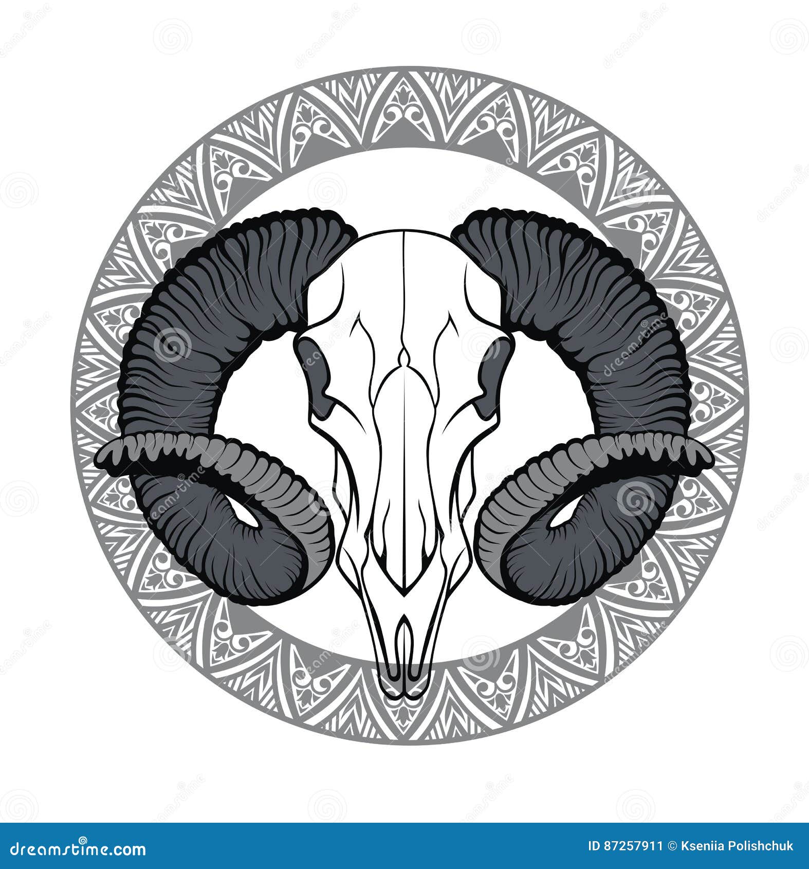 Goat Skull Pixel Art. Pixelated Goat Head Skeleton. 8 Bit Vector ...