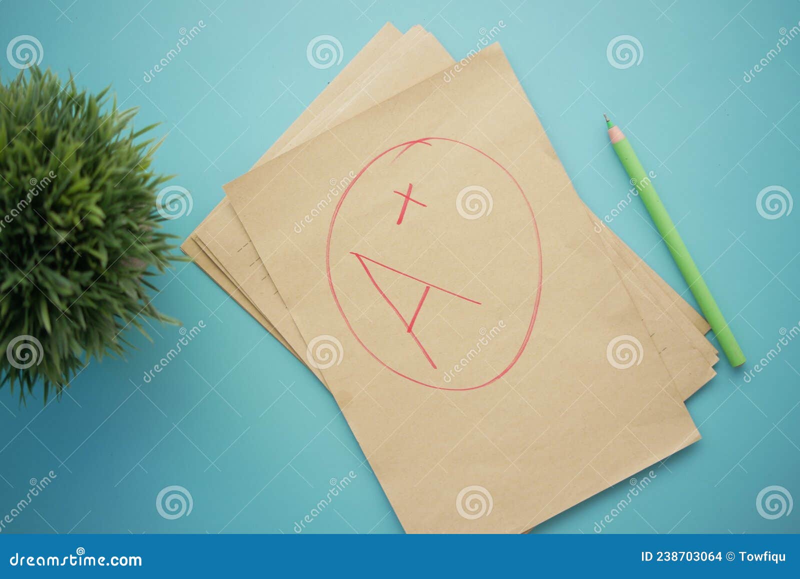 Hand Drawn Grade with Plus in Circle. Stock Photo - Image of yellow ... Hand Drawn Grade with Plus in Circle. Stock Photo - Image of yellow ...