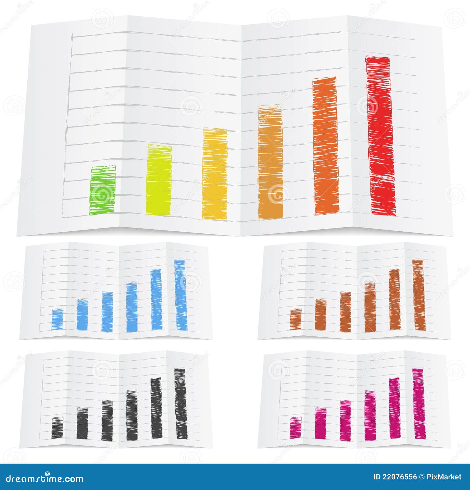 Hand drawn graph stock vector. Illustration of message - 22076556