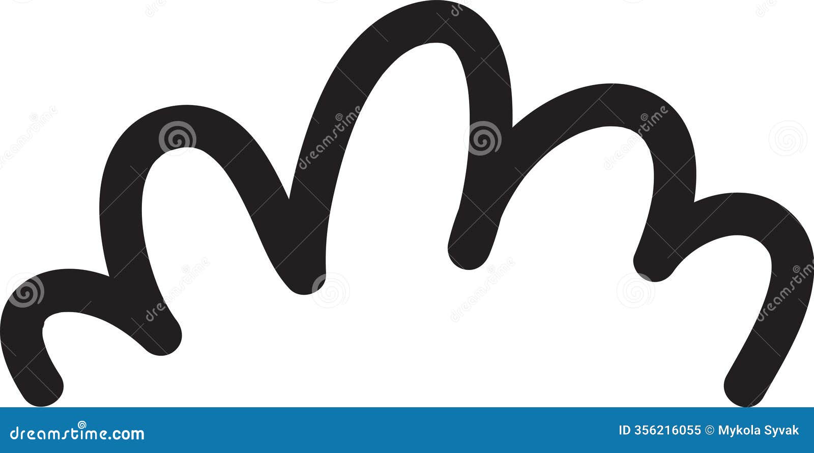 Hand Drawn Grass Line Drawing Stock Illustration - Illustration of ...