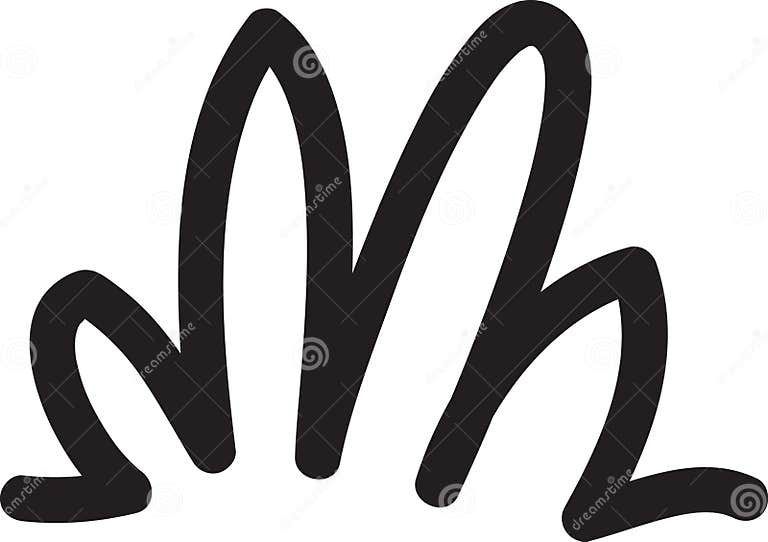 Hand Drawn Grass Line Drawing Stock Illustration - Illustration of leaf ...