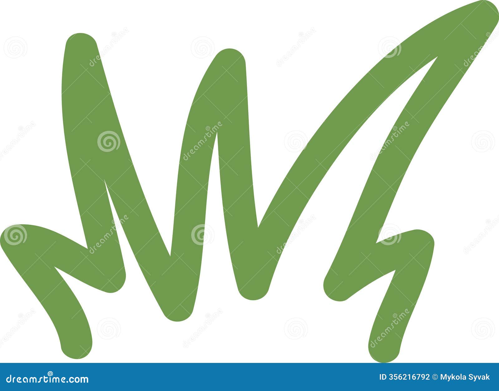 Hand Drawn Grass Line Drawing Stock Illustration - Illustration of ...